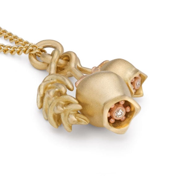 Kinetic, Silver Poppy Locket Necklace | Handmade by Victoria Walker