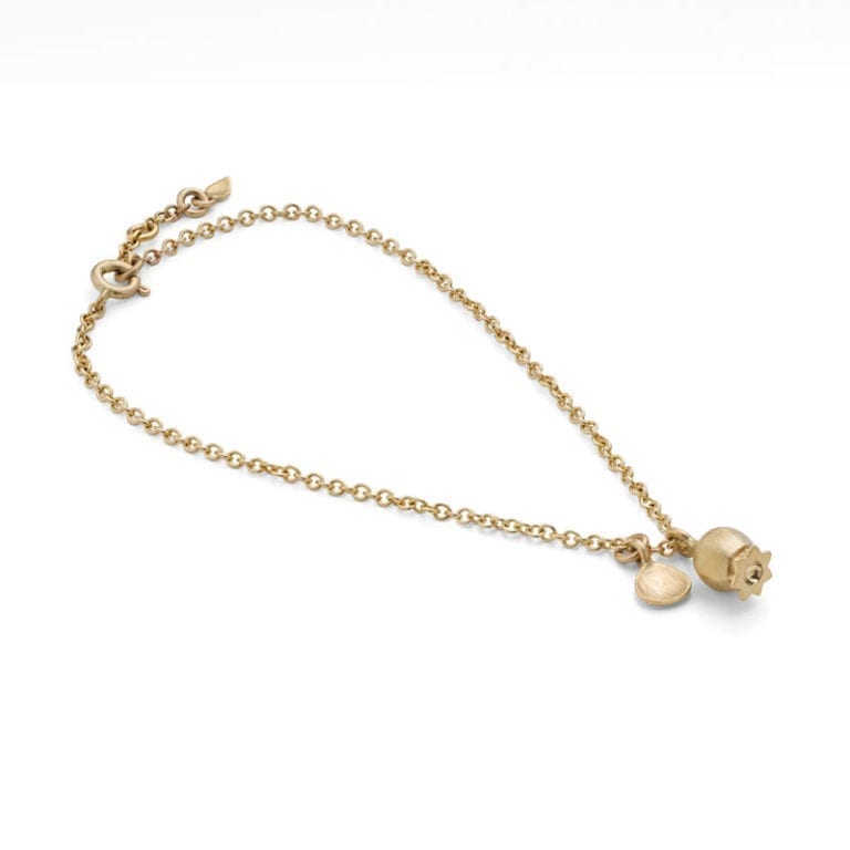 Yellow Gold Poppy Bracelet | Handmade by Victoria Walker