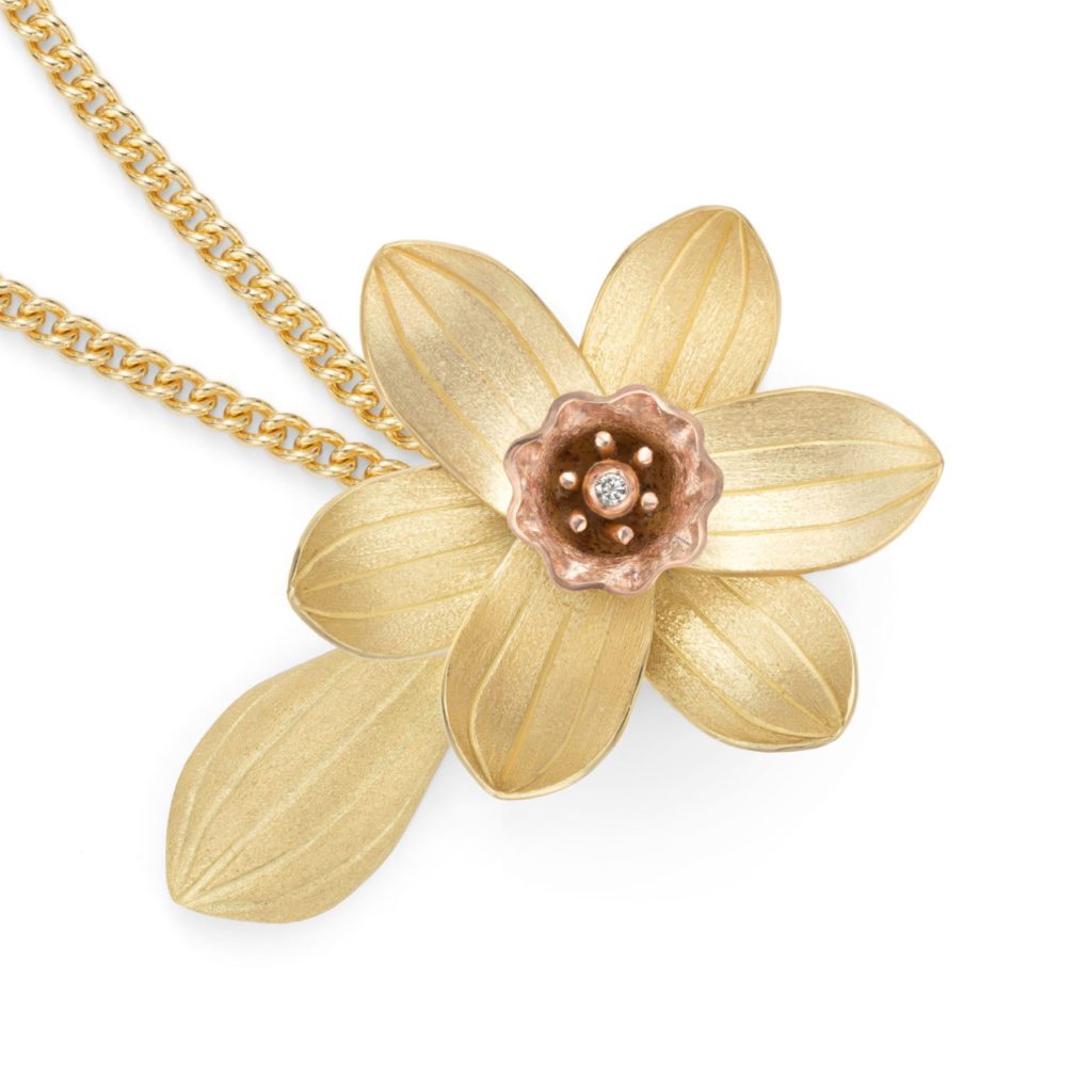 Kinetic, Silver Poppy Locket Necklace | Handmade by Victoria Walker