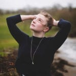 Kinetic, Silver Poppy Locket Necklace | Handmade by Victoria Walker